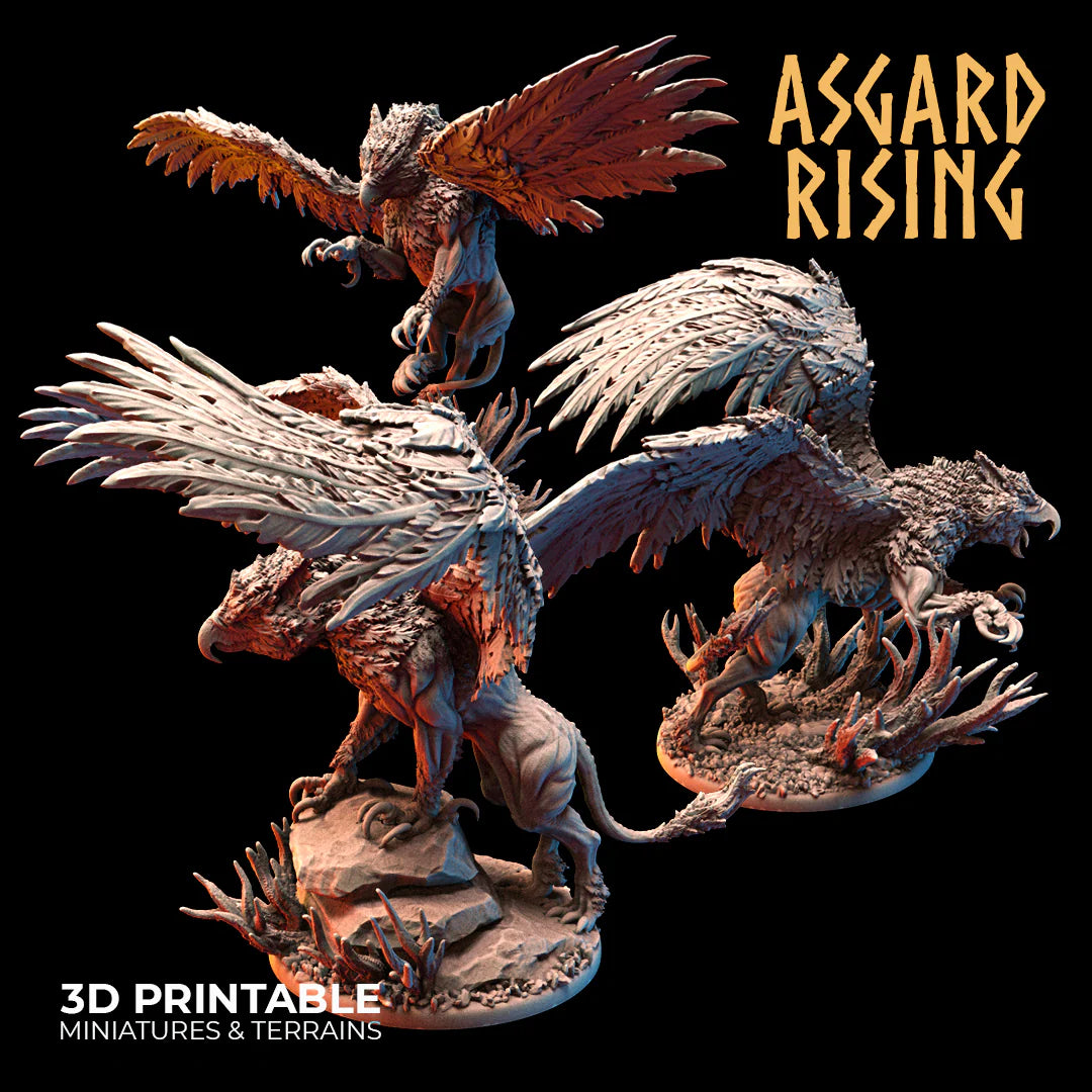 Asgard Rising | 3D Printed | Miniatures | Geek Villain