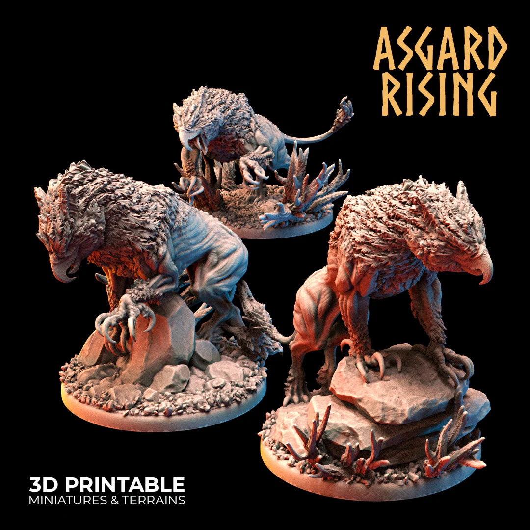 Asgard Rising | 3D Printed | Miniatures | Geek Villain