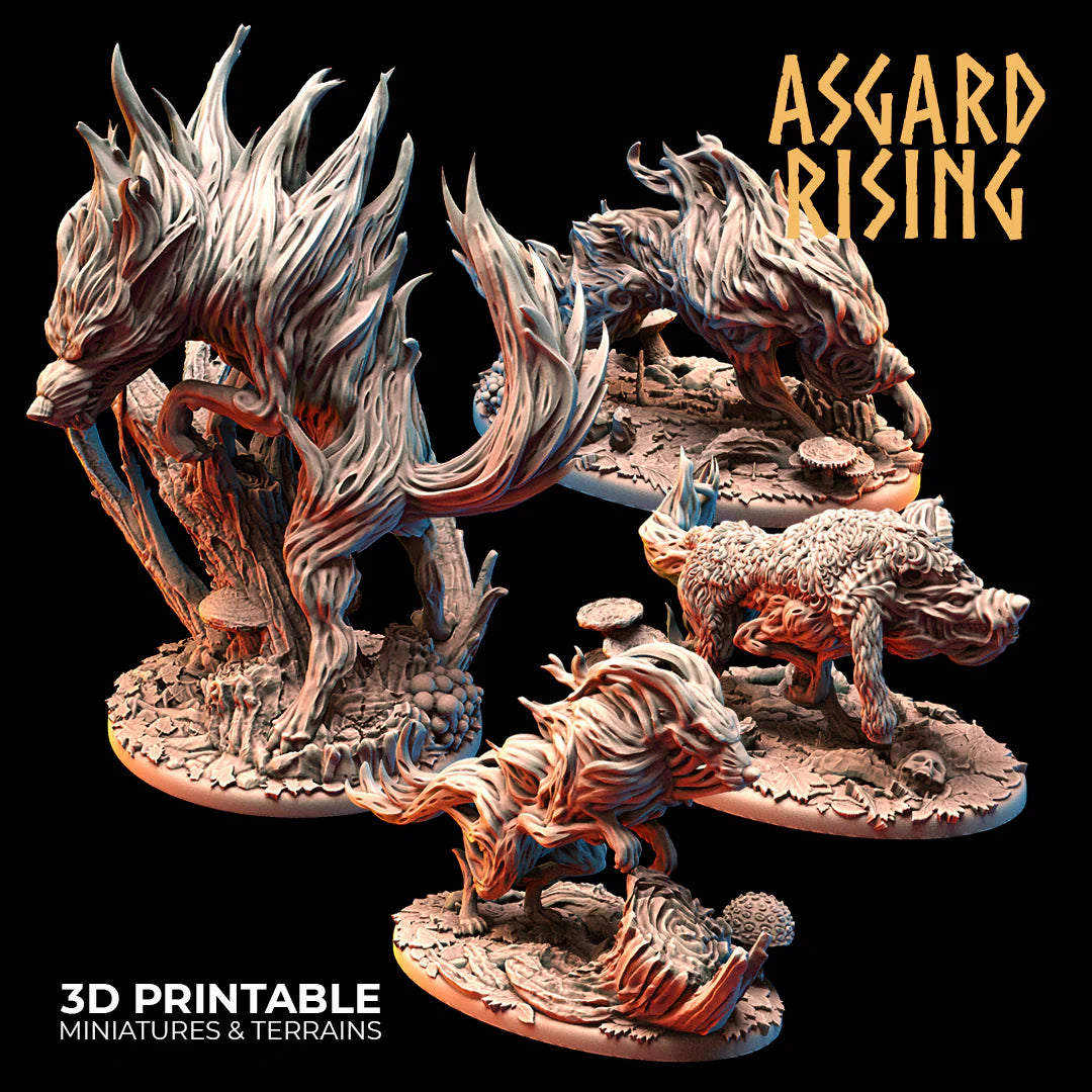 Asgard Rising | 3D Printed | Miniatures | Geek Villain