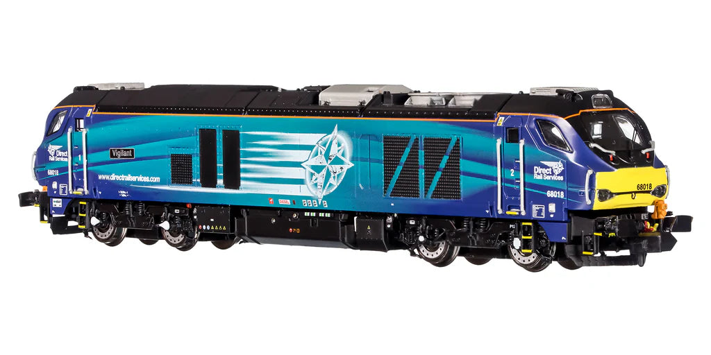 2D-022-011 N Gauge Class 68 68034 DRS Compass | Dapol | Bachmann ...