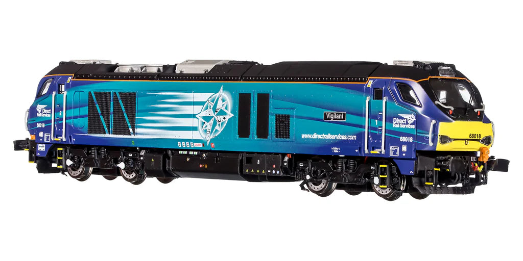 2D-022-011 N Gauge Class 68 68034 DRS Compass | Dapol | Bachmann ...