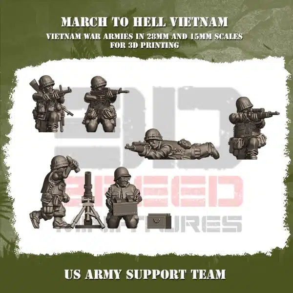 US Army | Vietnam | 15mm | O Group | FoW | Geek Villain