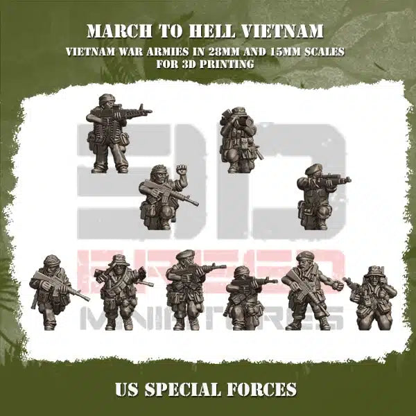 US Army | Vietnam | 15mm | O Group | FoW | Geek Villain