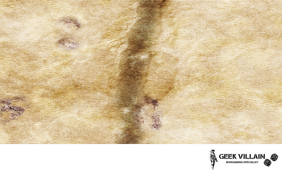 Wargaming Mat | 6x4 | Battlemat Desert Rats | Geek Villain