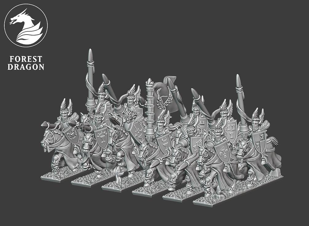 Elite Knights | 10mm | Empire | WarMaster | Games Workshop | Geek Villain