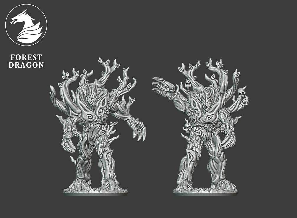 Wood Elves Treeman | 10mm | High Elves | WarMaster | Games Workshop ...