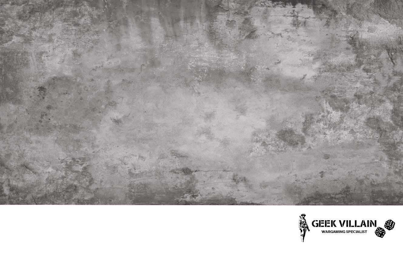 Wargaming Mat | 6x4 | Battlemat Concrete City | Geek Villain